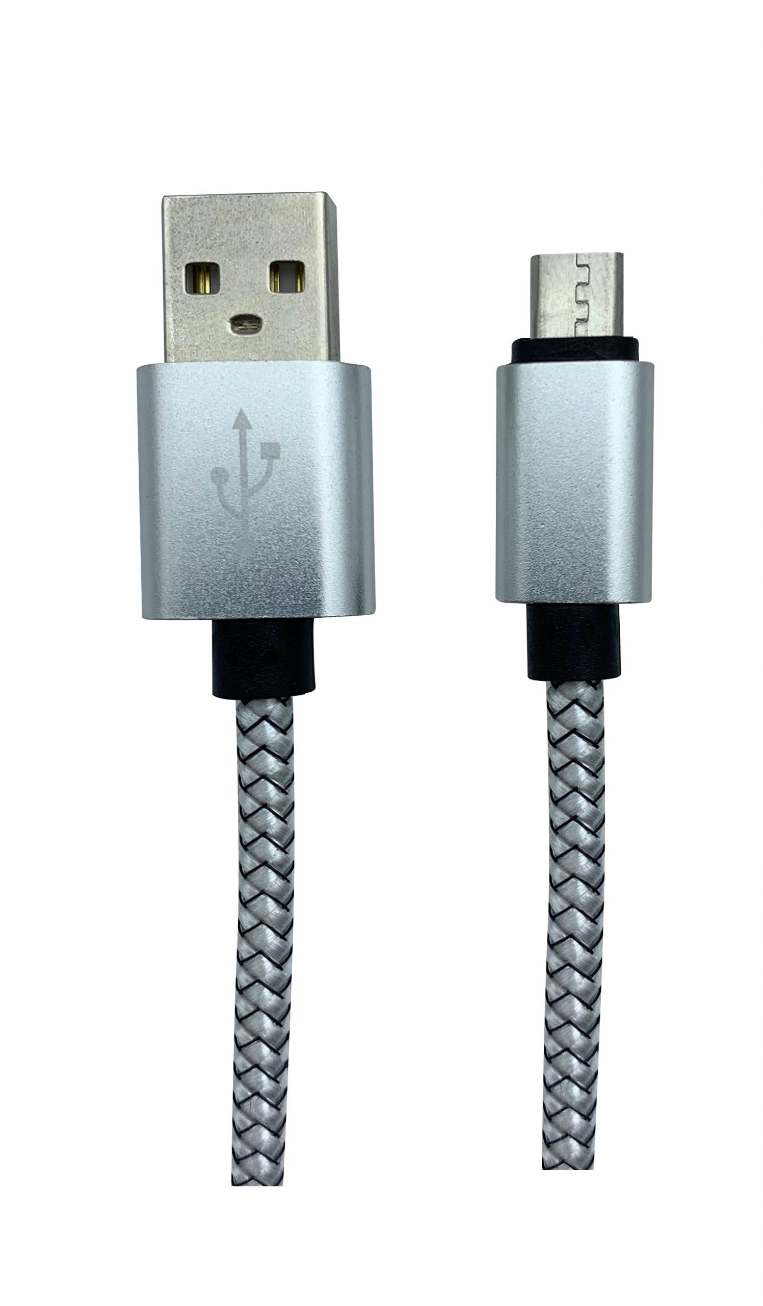 Cable GTC 102W USB a MicroUSB 1M Blanco – Electrosof