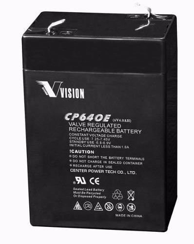 Bateria VISION 6V 4AH – Electrosof